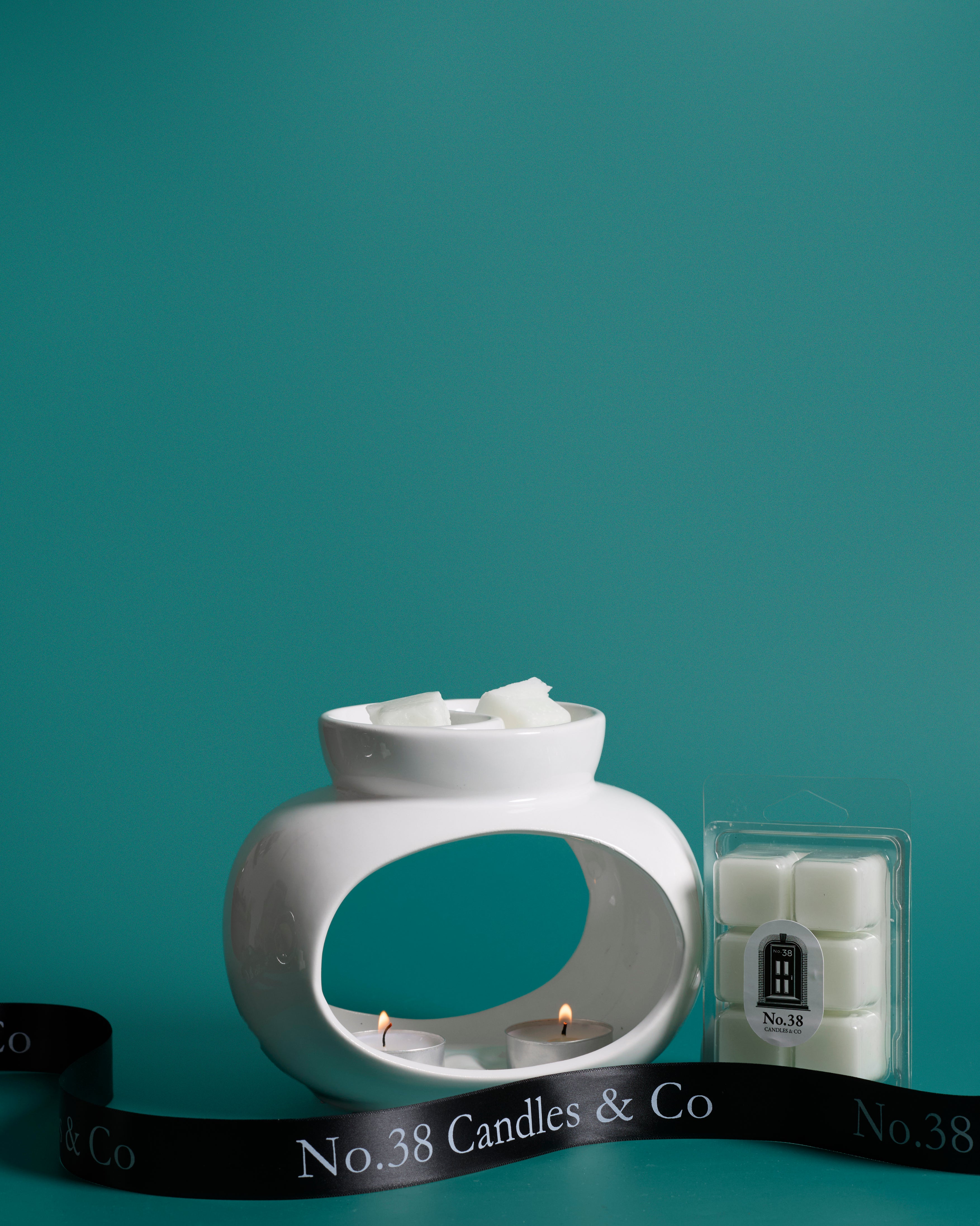 Luxury White Wax Burner Paris – No.38 Candles & Co